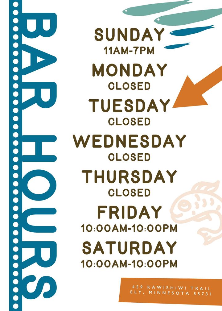 Rusty Cup Restaurant & Bar at Silver Rapids Lodge - Ely, MN