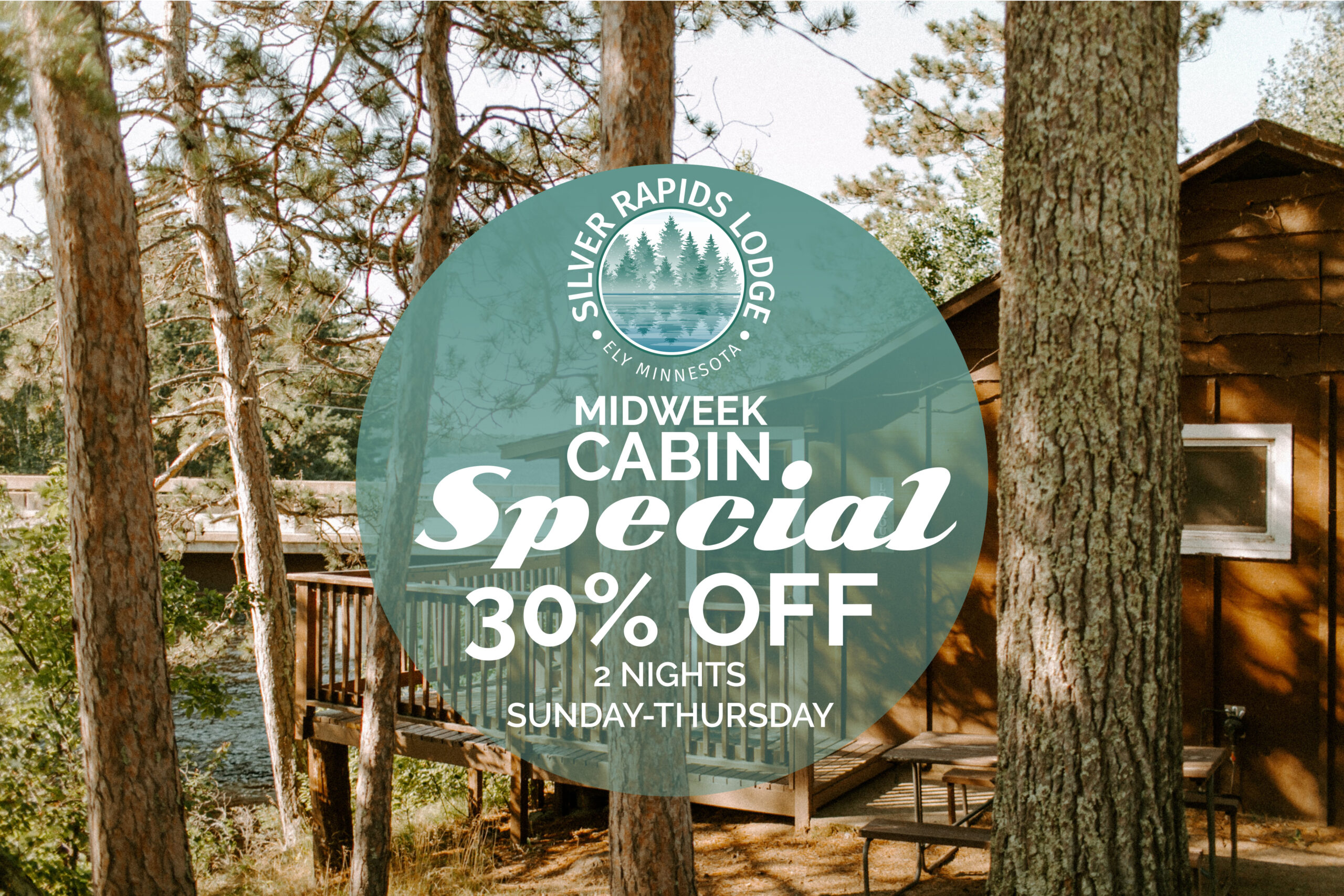 Deals - Silver Rapids Lodge