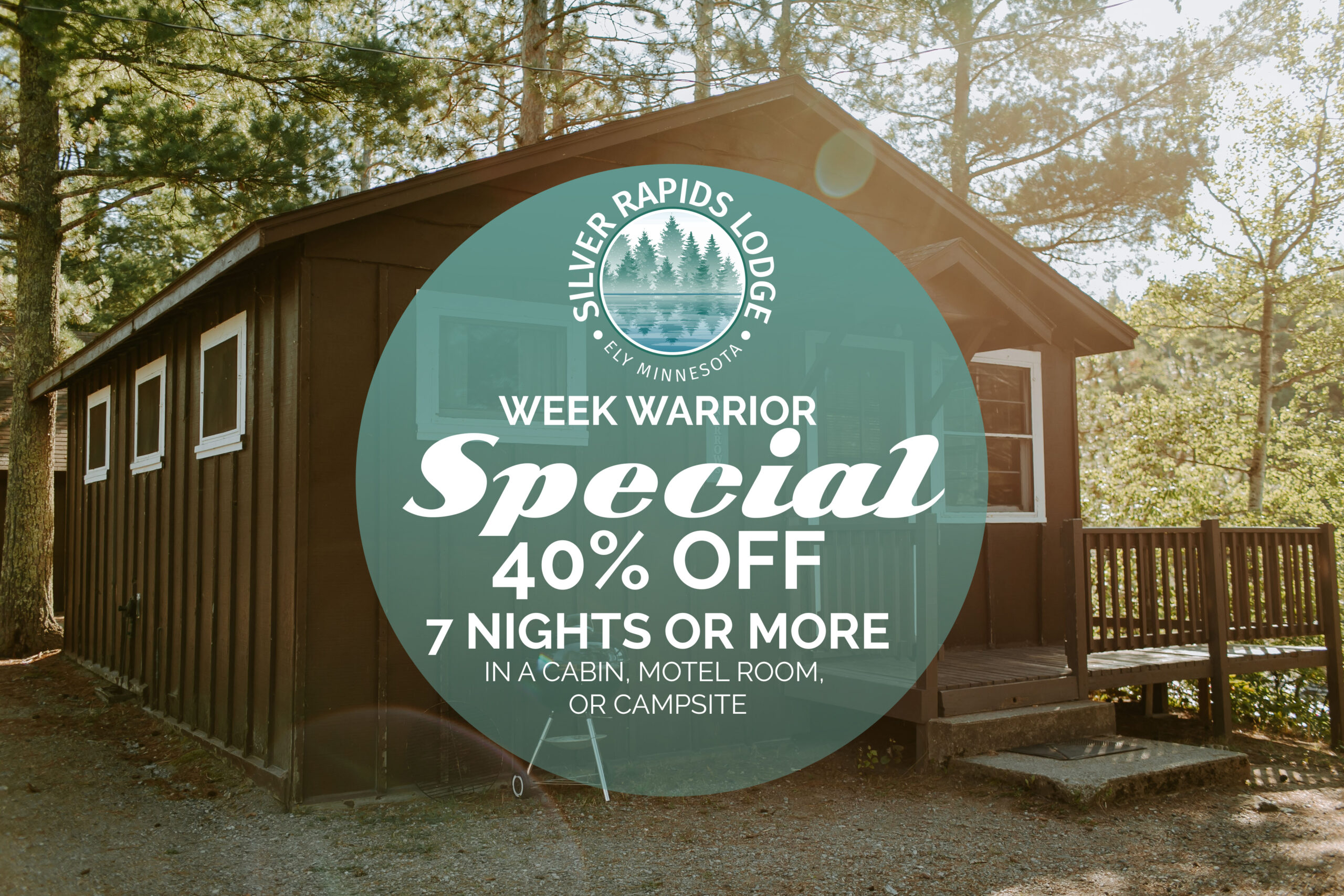 Deals - Silver Rapids Lodge